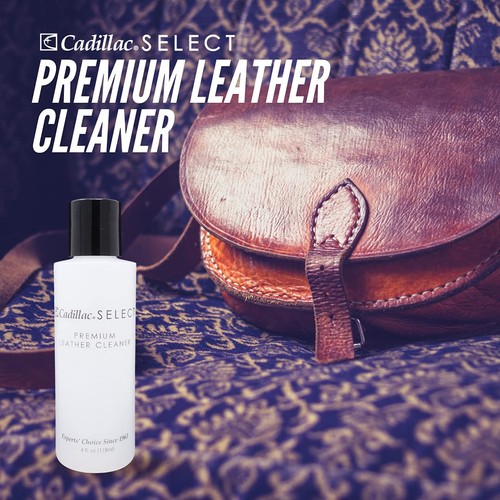 Select Premium Leather Cleaner 4 oz - Great for Shoes, Handbags ...