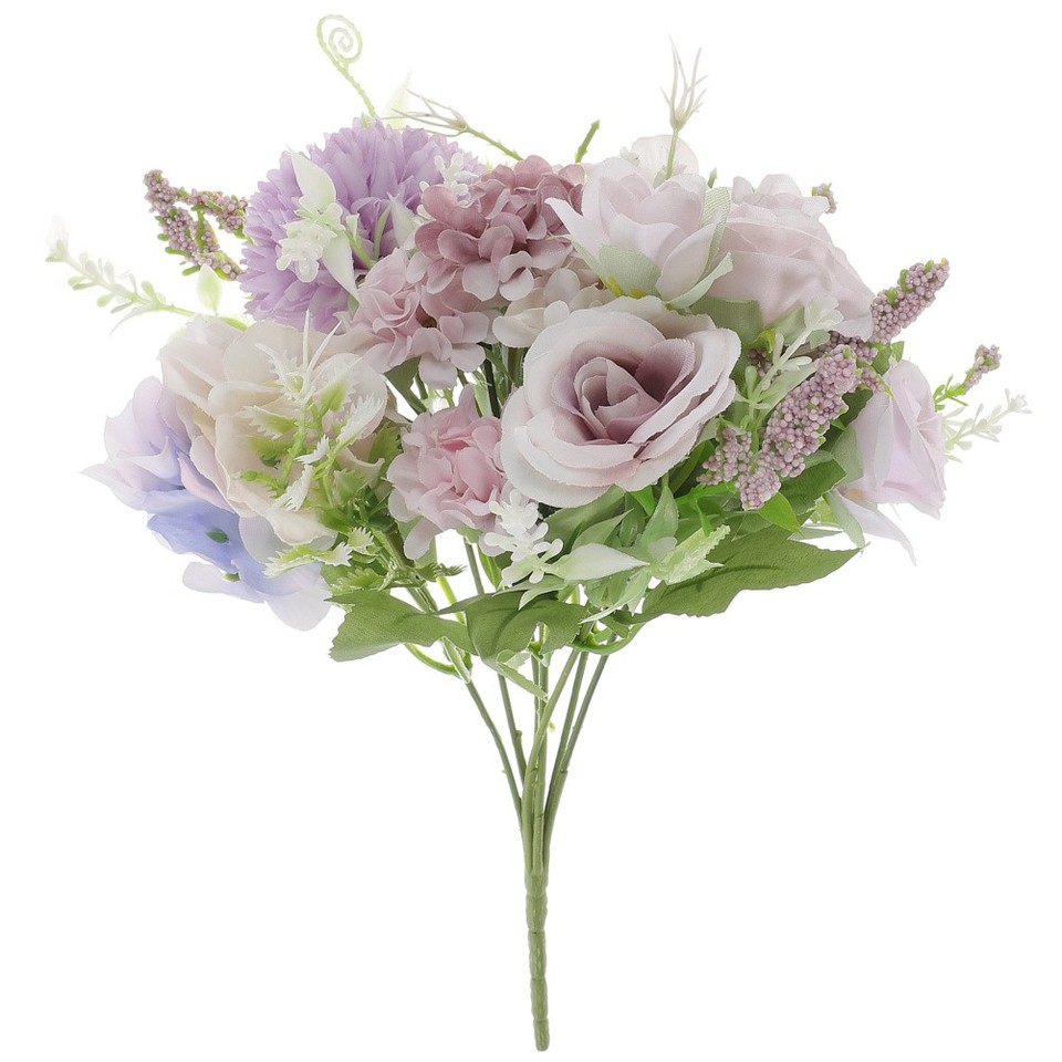 Artificial Flowers for Decoration Rose Hanging Wedding Roses Bouquet ...