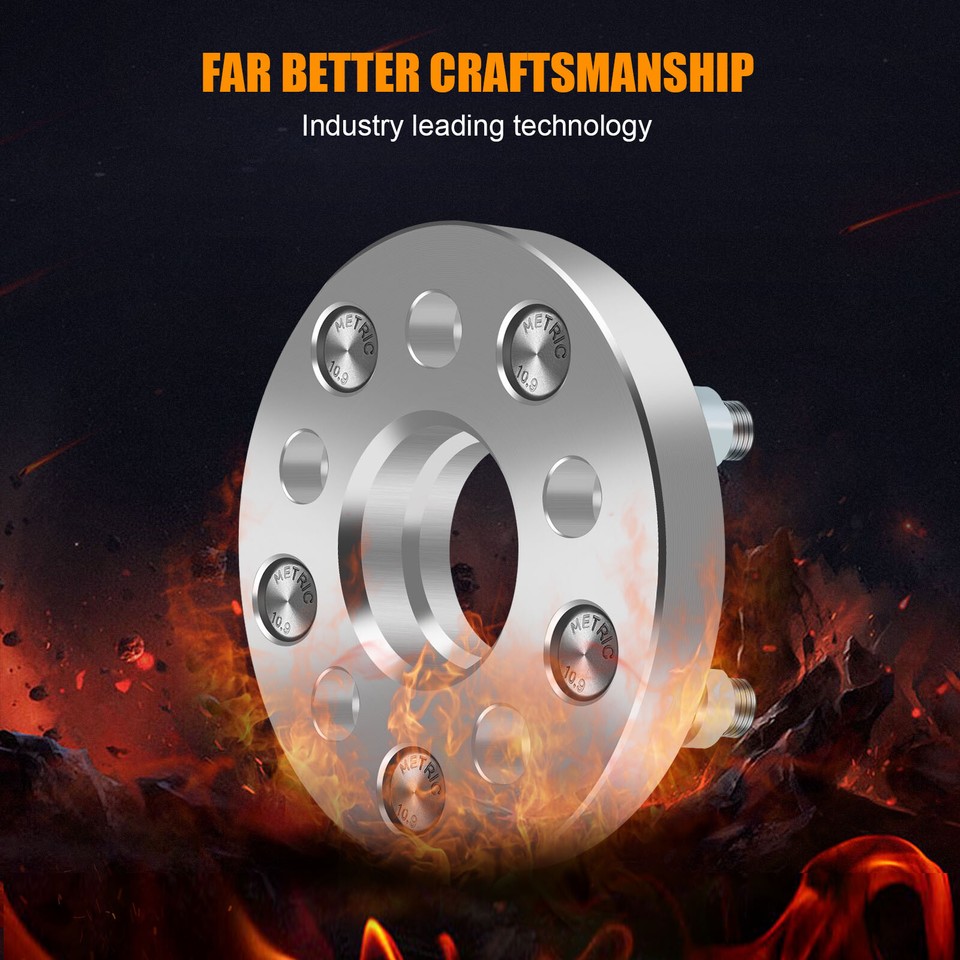4x 20mm 5x100 to 5x112 Forged For Volkswagen Beetle Jetta Passat Wheel ...