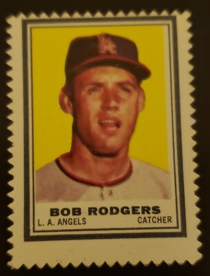 1962 Topps Stamps Bob Rogers LA Angels. Mint Condition | eBay
