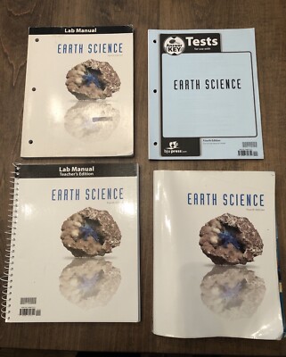 BJU Press Earth Science 4th Ed. | eBay