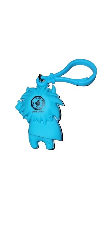 American Heart Association Kids Heart Challenge Keychain Blue monster ...