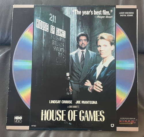House of Games Laserdisc Lindsay Crouse Joe Mantegna | eBay
