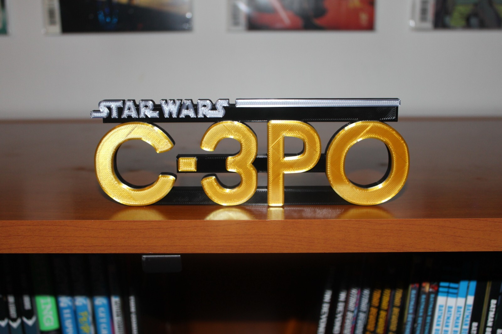 C-3PO 3D printed Logo Art | eBay