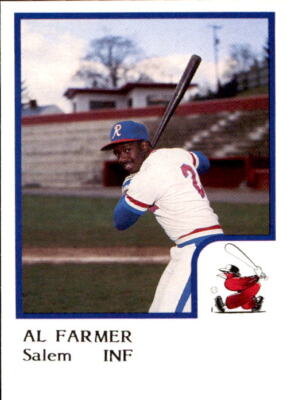 1986 Salem Redbirds ProCards #8 Al Farmer Saucier Mississippi MS ...