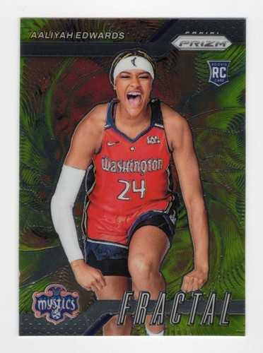 Aaliyah Edwards Rookie Card 2024 Panini Prizm WNBA Fractal Insert-#3 ...