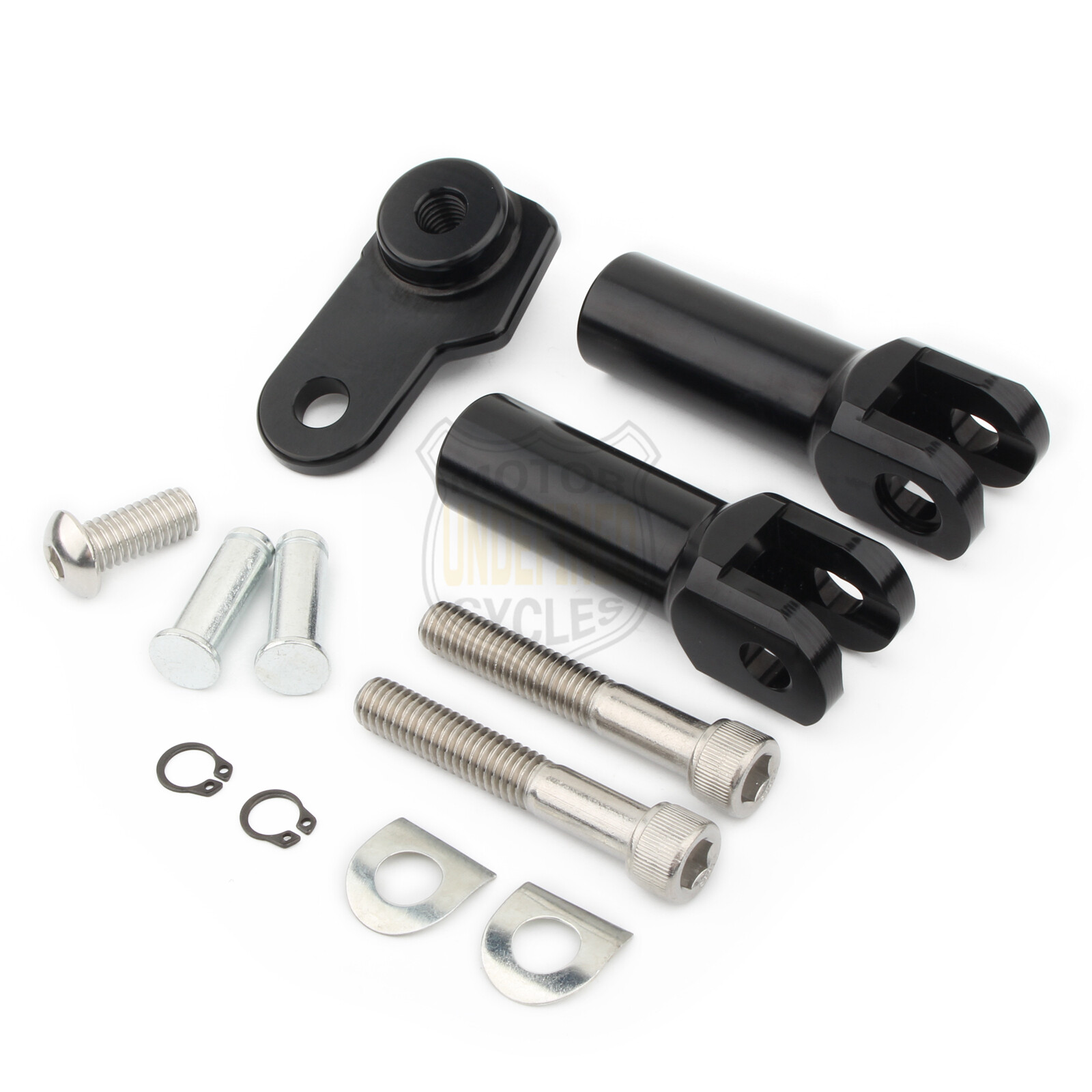 Passenger Foot Peg Mount Clevis Kit For Harley Softail Cross Bones ...