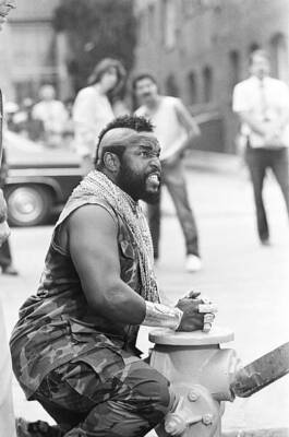 Mr T as BA Baracus on A Team 1985 Old Tv Photo 2 | eBay Australia