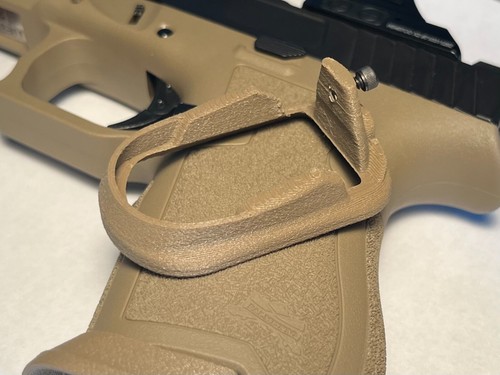 FDE - Flared Magwell For PSA Dagger Full Size - Glass Reinforced Nylon ...