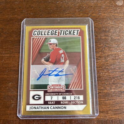 2022 Panini Elite Extra Edition [College Ticket Auto]#CTO-36 Jonathan ...
