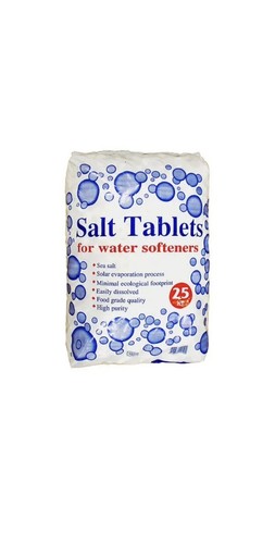 Tablet Water Softener Salt Tablets for Dish Washing - 25kg Bag | eBay UK