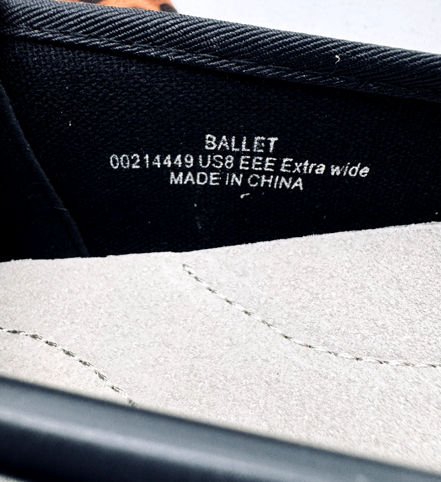 EVANS Women's Ballet Flat, Yellow, Size 8W, New | eBay