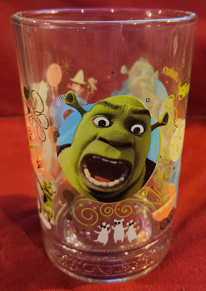 McDonald's Shrek the Third Glass Farkle, Fergus and Felicia Collectors ...