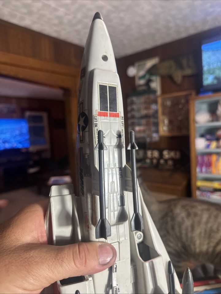 GI Joe ARAH Combat Jet Skystriker XP-14F w Box Vintage 1983 Incomplete ...