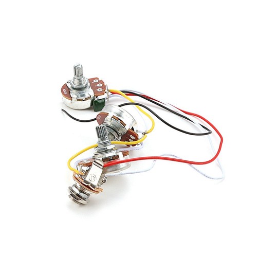 2X (Wiring Kit for Low Wiring Volume Control Tone A250K B250K P6046 ...