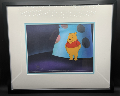 Winnie the Pooh Animation Production Cel (1988), Disney, Framed with ...