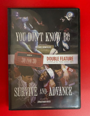 ESPN 30 for 30 DVD You Don't Know Bo + Survive And Advance - Jackson NC ...