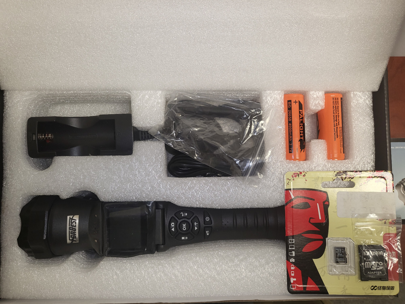 Fire Fighter advanced Night Vision Flashlight & Camcorder Monocular | eBay