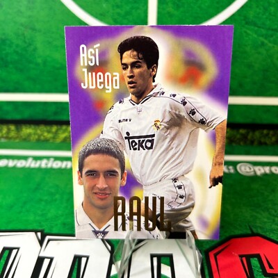 RAUL 43 -REAL MADRID- PANINI X REAL MADRID COLECCION 96 97 CARD | eBay