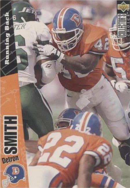 1996 Upper Deck Collector's Choice Update - Detron Smith #U169 (RC) for ...
