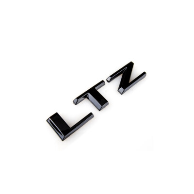 2019-2022 Chevrolet LTZ Emblem Badge 3D Gloss Black silverado 15925503 ...