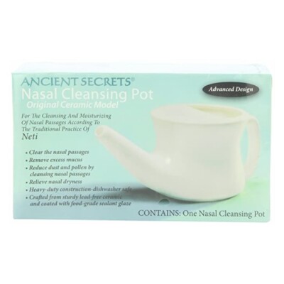 Pot De Nettoyage Nasal Ancient Secrets 1 Pot Par Ancient Secrets | eBay