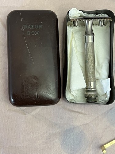 WW1 Military Issue US ARMY Property Safety Razor 1916 | eBay