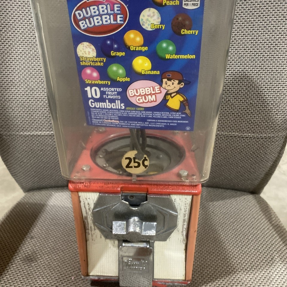 AA Super 60 Northwestern 60 Candy Gumball Vending Machine Dispenser ...