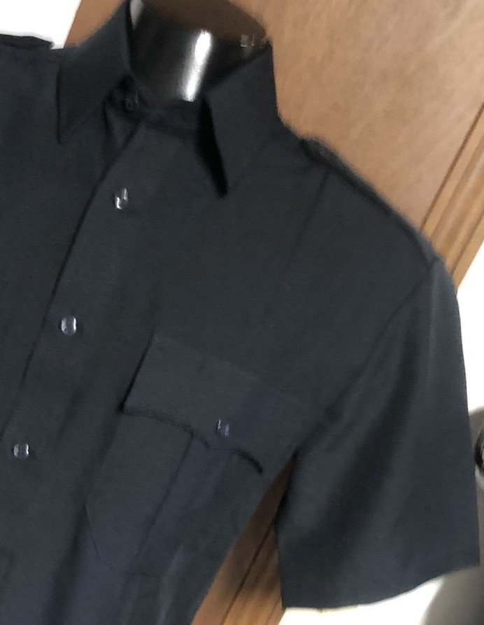 Law Pro Quartermaster Dark Navy Blue Short Sleeve SS Uniform Shirt Mens ...