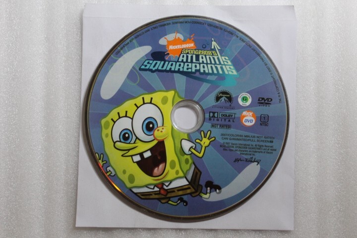 스폰지밥 아틀란티스 스퀘어팬티스 Dvd