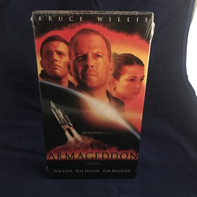 Armageddon brand new factory sealed (VHS, 1998) 786936085839 | eBay