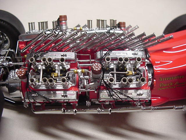 IVO TOMMY BUICK 4 ENGINE DRAGSTER 1/18 GMP NHRA FREE IVO FIGURE NO DVD ...