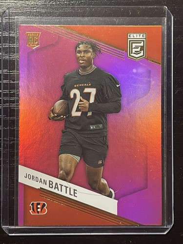 🔥Jordan Battle. Rookie Card. Orange Wave Prizm. 2023 Panini Donruss ...