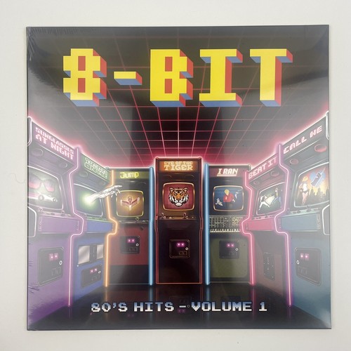8-bit '80s Hits Volume 1 Gamer Boy Vinyl Record Compilation Rare Color ...