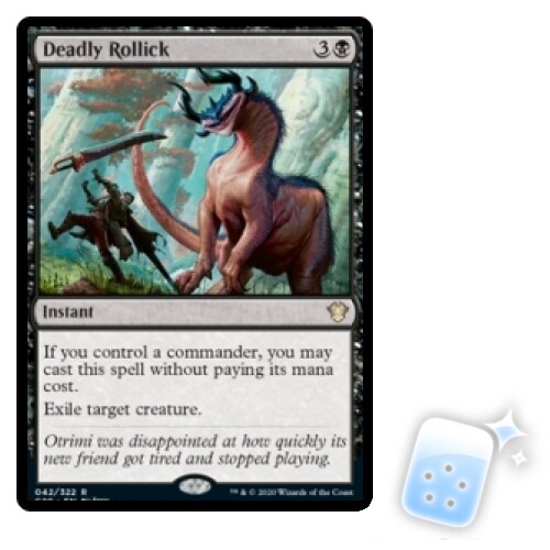 DEADLY ROLLICK Commander 2020 Magic MTG MINT CARD | eBay