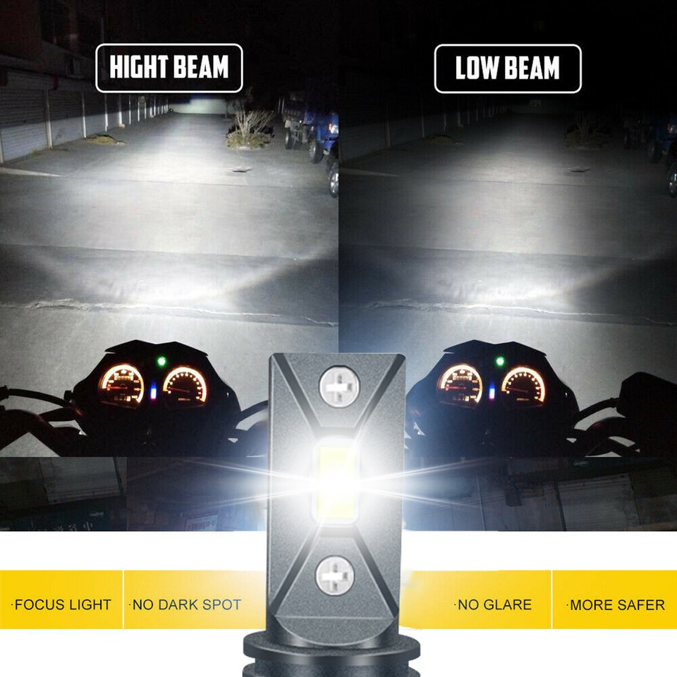 For Hyosung GT250R GT650 LED Motorcycle Headlight Hi/Lo Beam 6000K ...