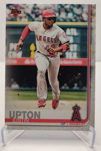 2019 Topps Series 1 Justin Upton Los Angeles Angels #345 baseball card ...