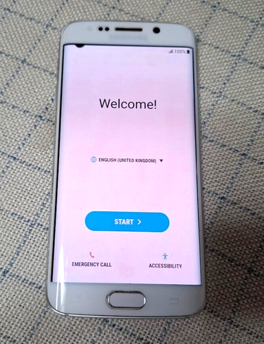 Samsung Galaxy S6 Edge SM-G925F - 32GB - Weiss | eBay.de