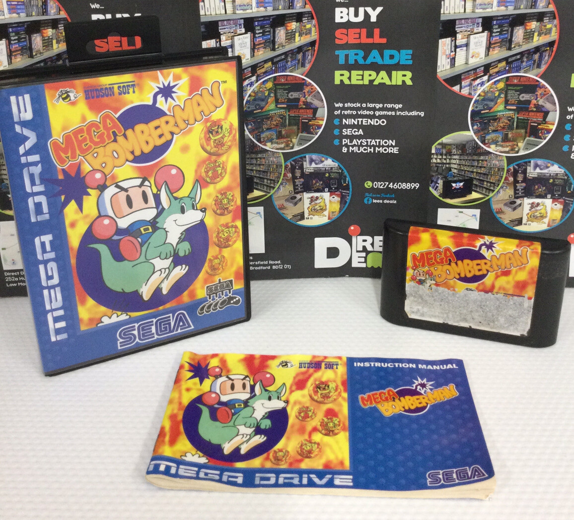 Mega Bomberman -Sega Mega Drive 4974365615734 | eBay UK