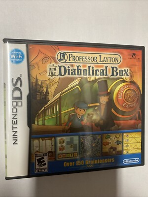 Professor Layton and the Diabolical Box (Nintendo DS, 2007) Used LN ...