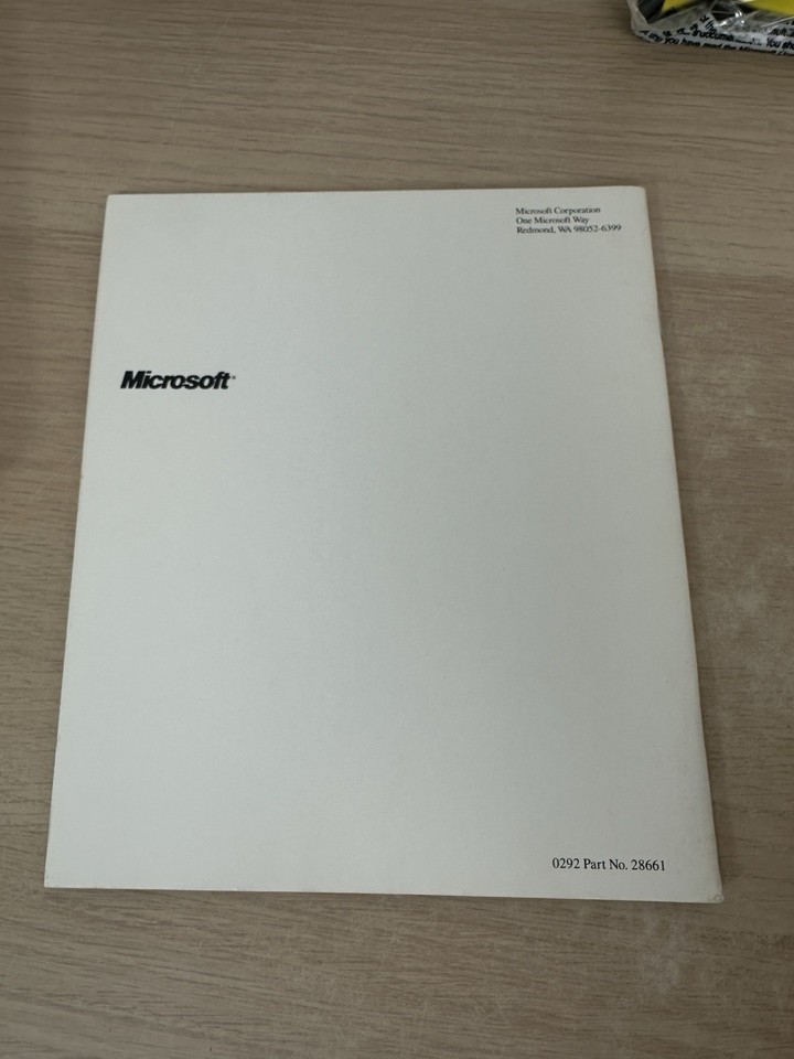 Microsoft Windows 3.1 Operating System + Microsoft Mouse - Vintage 1992 ...
