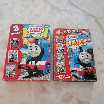 Thomas & Friends Fun Pack 3 Disc Set + 4 Dvd Set Movie Lot Bundle ...