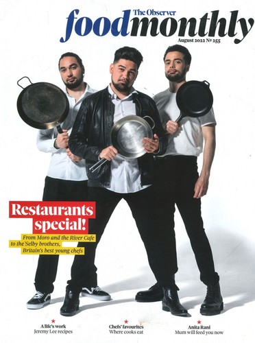 UK Observer Food Monthly Magazine: Selby Brothers, Jeremy Lee Recipes ...