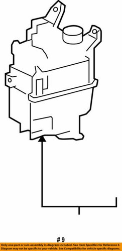 85355-48030 Toyota Jar assy, windshield washer 8535548030, New Genuine ...