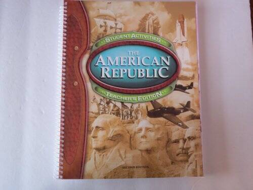 The American Republic for Christian Schools: Student Activities ...