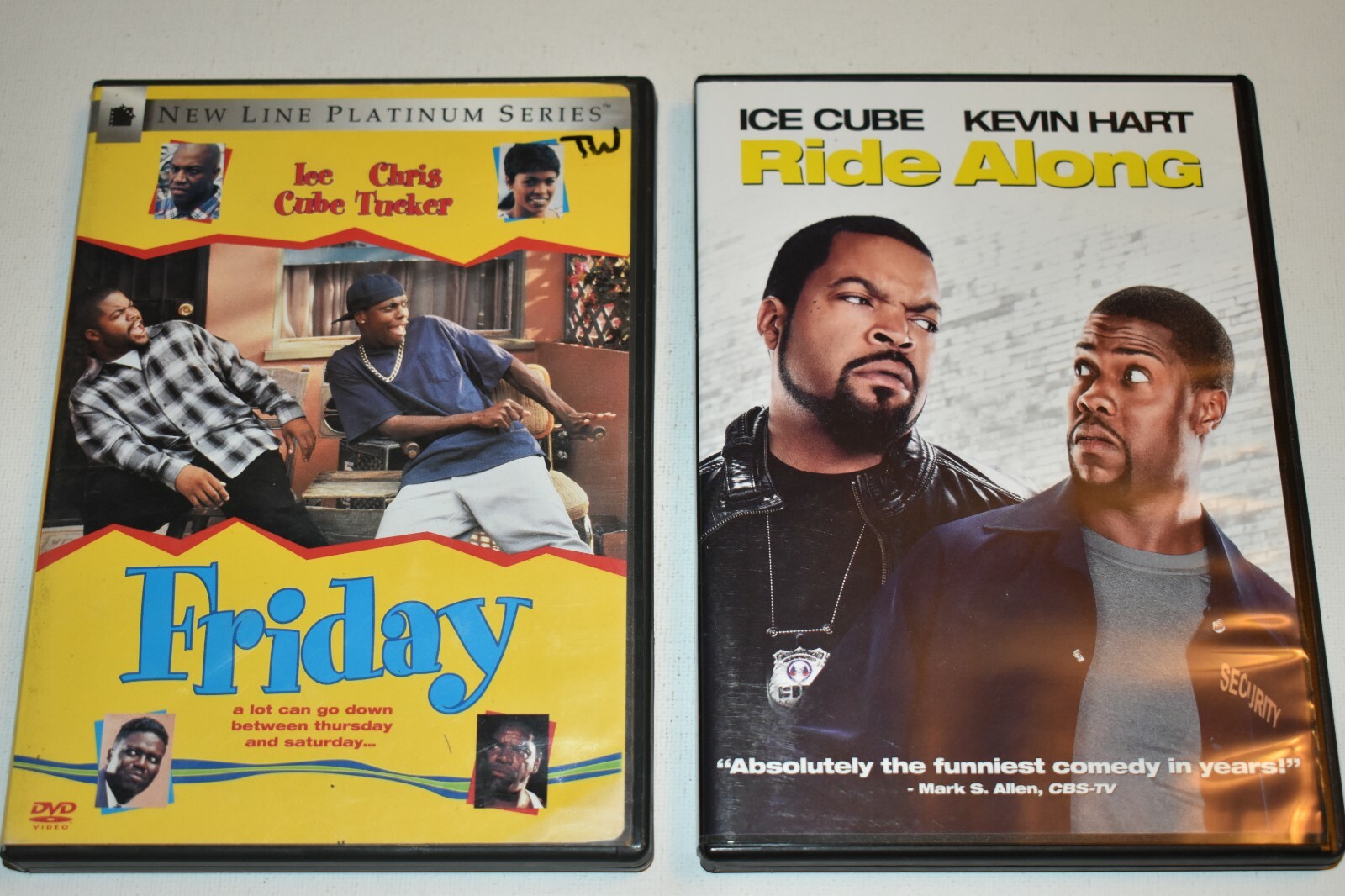 Lot of 2 Ice Cube DVDs - Ride Along 2014 & Friday 1995 25192181818| eBay