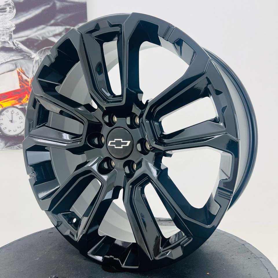 22" 2024 Chevy Tahoe Silverado Suburban Wheels Rims GMC Sierra Yukon ...