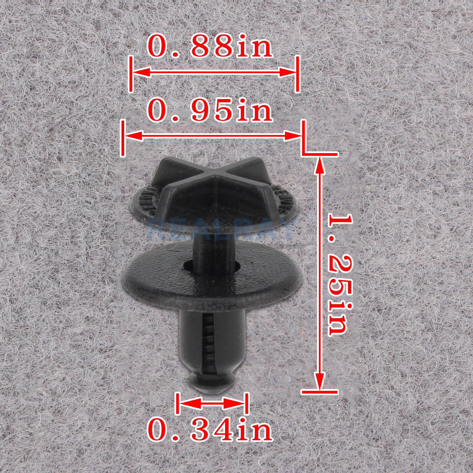 20 For Range Land Rover Push Retainer Clip Battery Cover & Cowl Panel ...