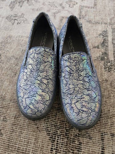 Vionic Pro Metallic Design Women's Slip On Shoes Sz 9 | eBay