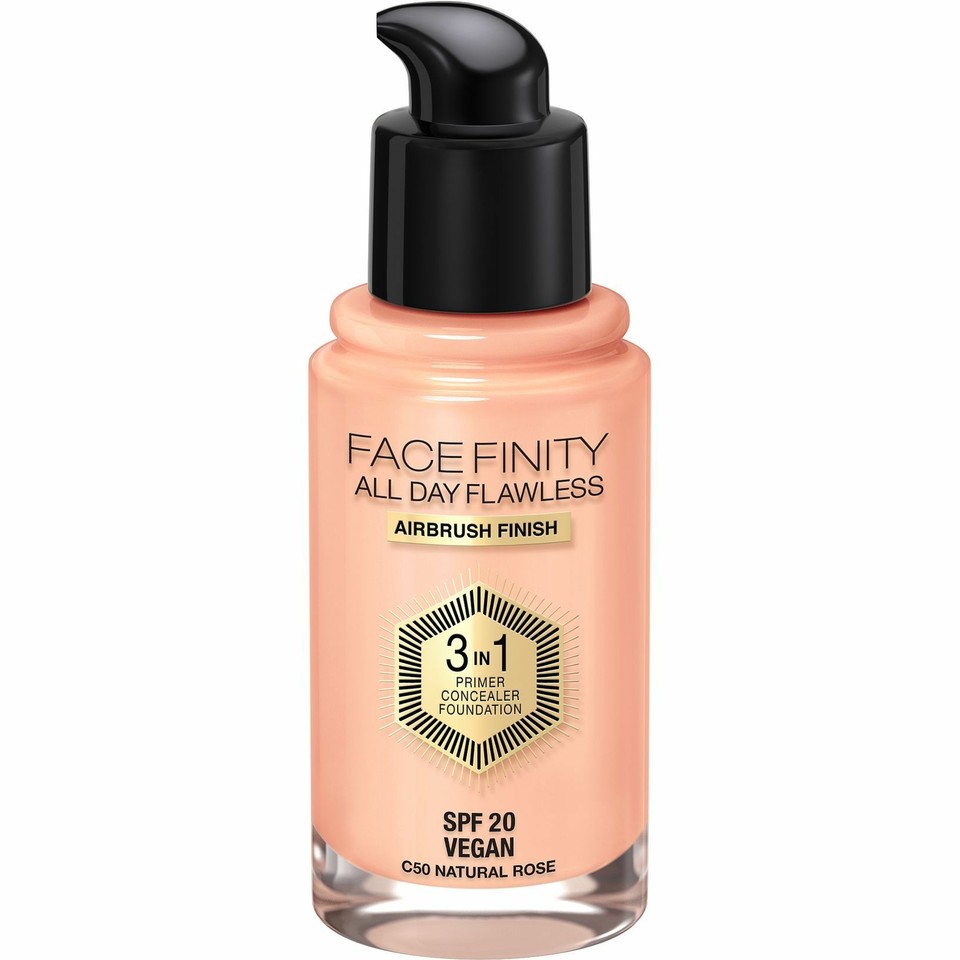 MAX FACTOR Facefinity 3in1 All Day Flawless Foundation 30ml SPF20 *ALL ...